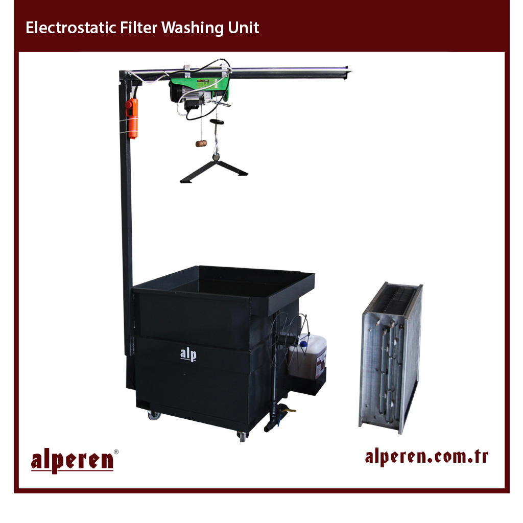 Electrostatic Filter Washing Unit | Alperen Mühendislik