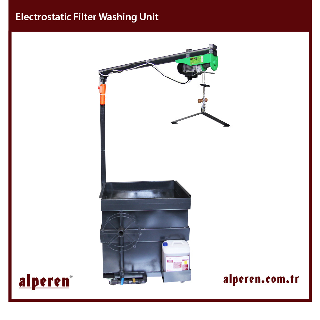Electrostatic Filter Washing Unit | Alperen Mühendislik