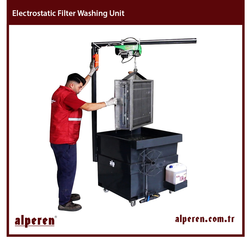 Electrostatic Filter Washing Unit | Alperen Mühendislik