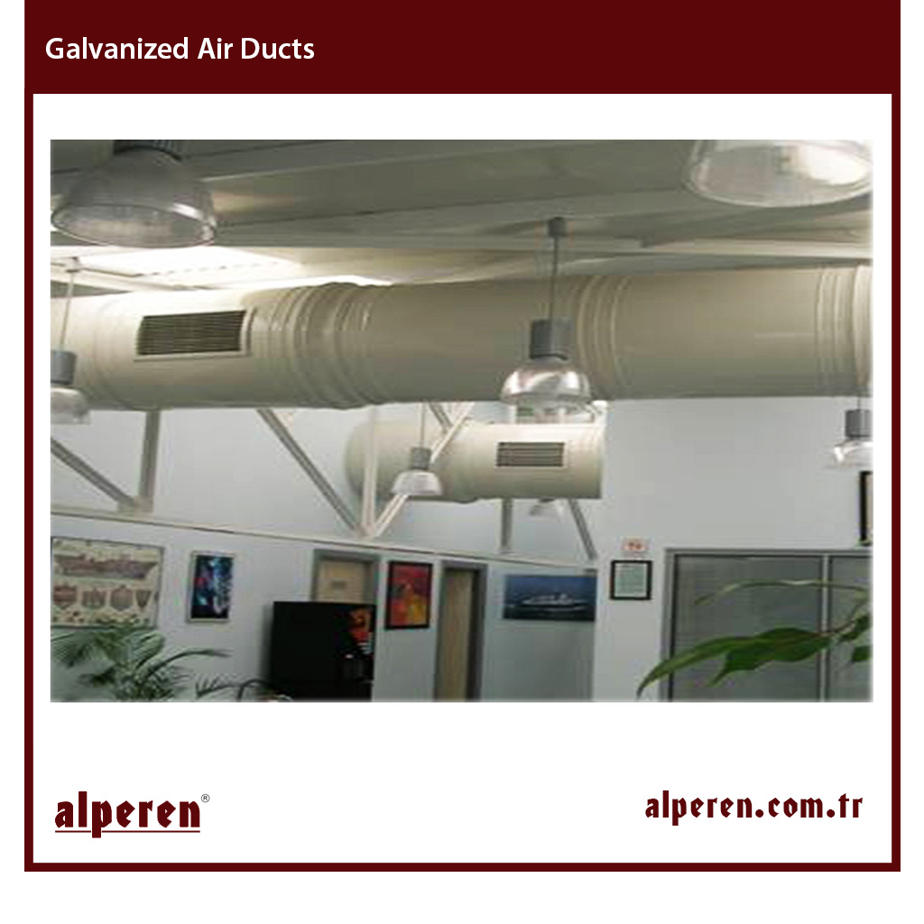 Galvanized Air Ducts | Alperen Mühendislik