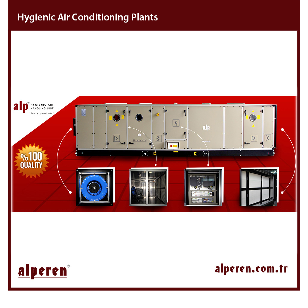 Hygienic Air Conditioning Plants | Alperen Mühendislik Hygienic Air Conditioning Plants | Alperen Mühendislik